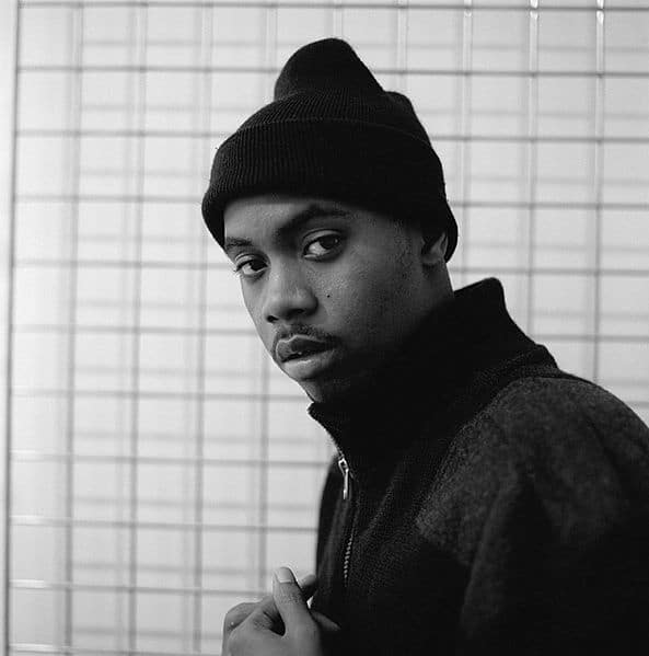 Rapper Nas op album van Amy Winehouse