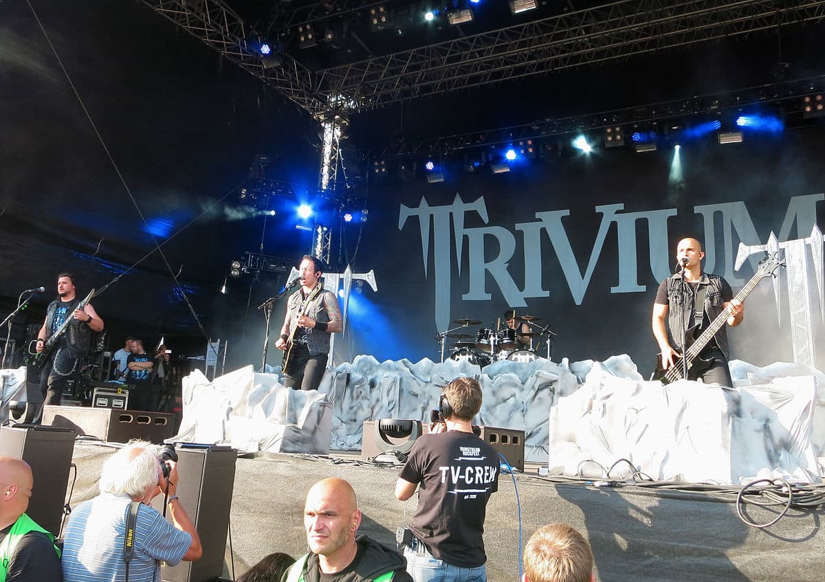 Trivium geeft in 2017 concert in de Melkweg