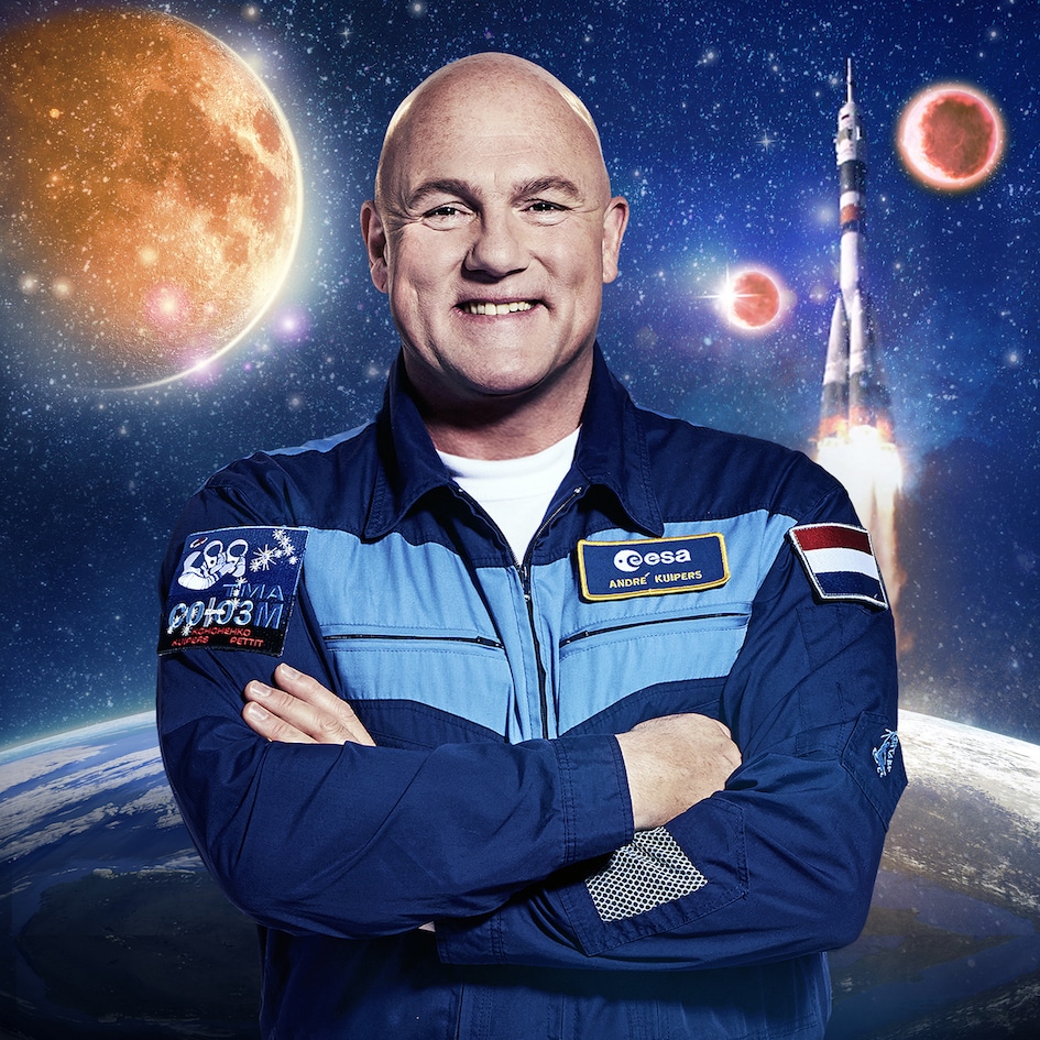 Derde SpaceXperience-LIVE show voor André Kuipers in Ziggo Dome