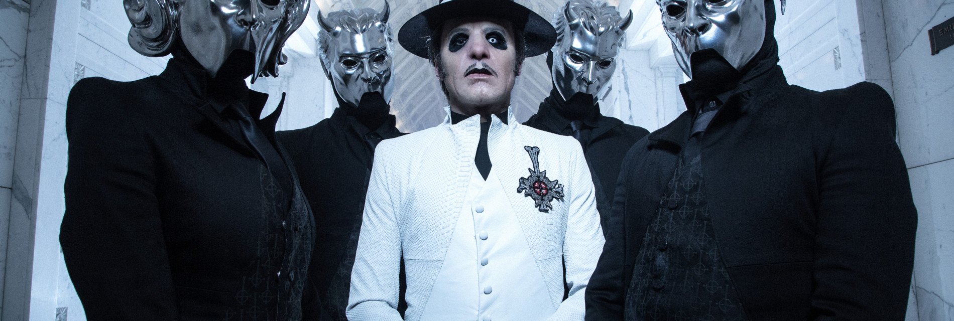 Ghost introduceert 'nieuwe' frontman Cardinal Copia