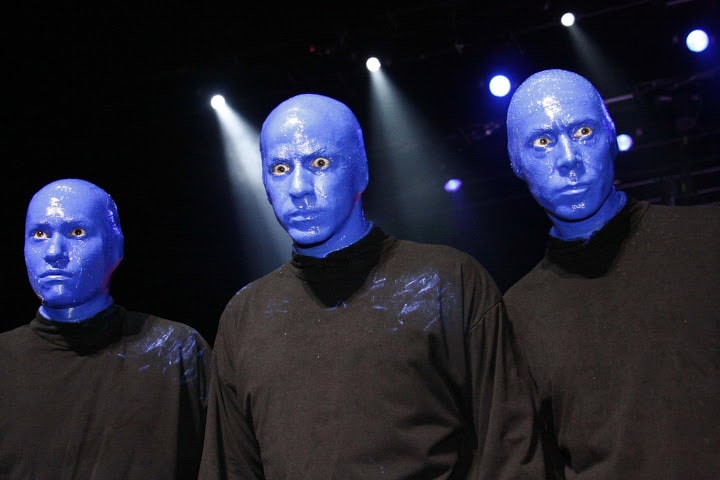 Blue Man Group in september 2019 naar AFAS Live